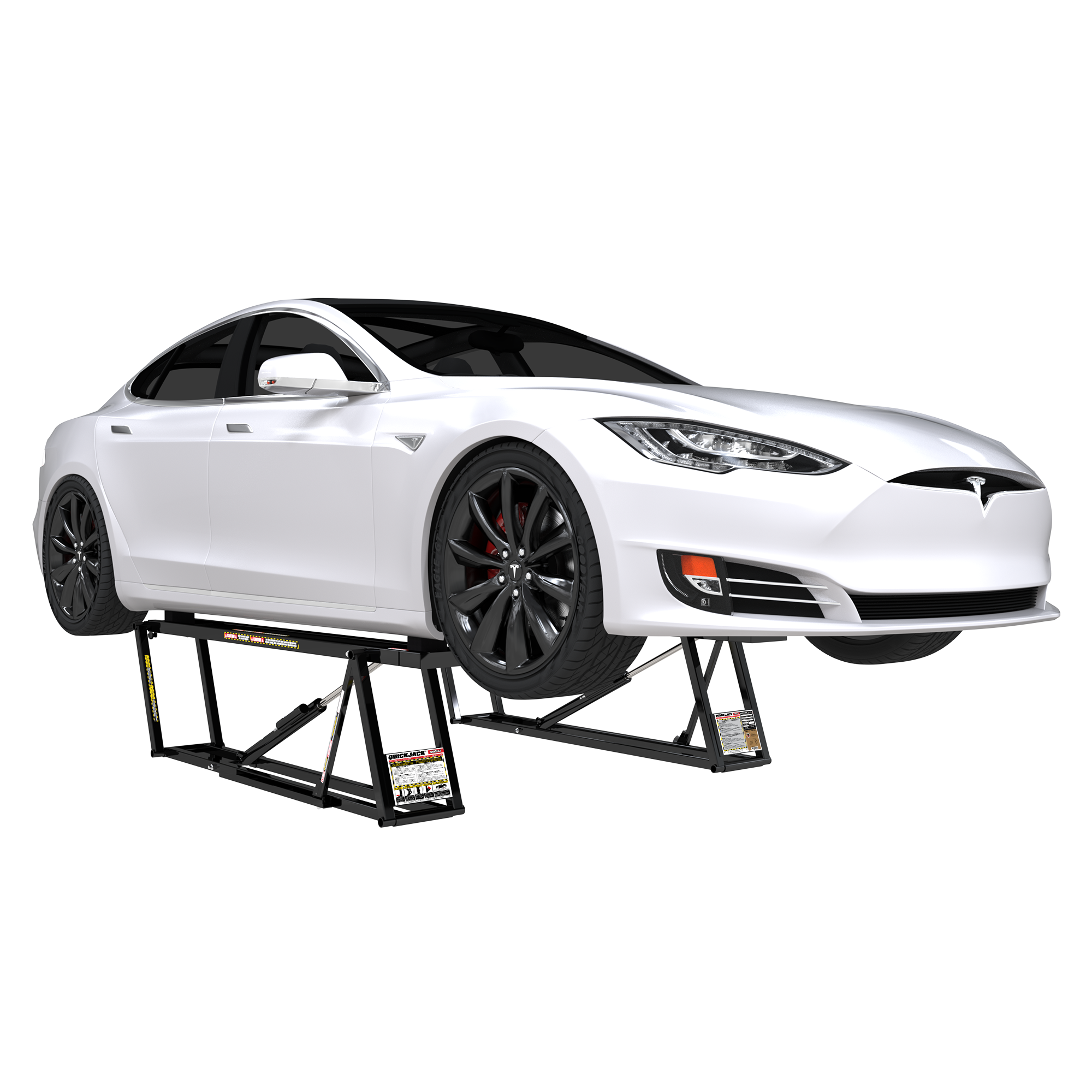 6000ELX Extended-Width Portable EV Car Lift Extra Long & Low For EV's ...