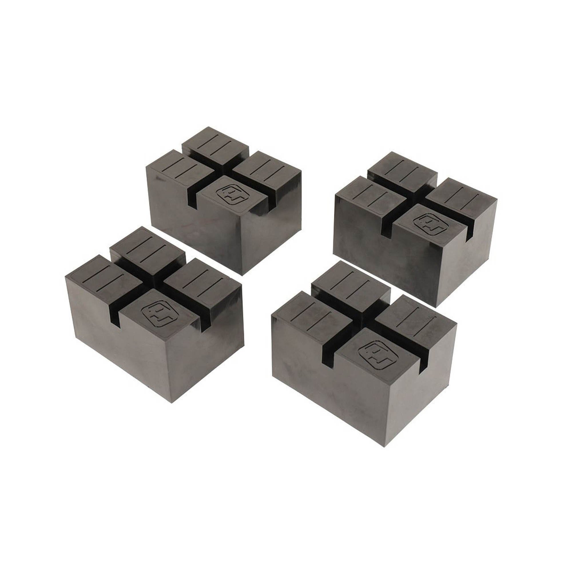 Dimpled Pinch-Weld Urethane Rubber Block (Set of 4) Protects Frame ...