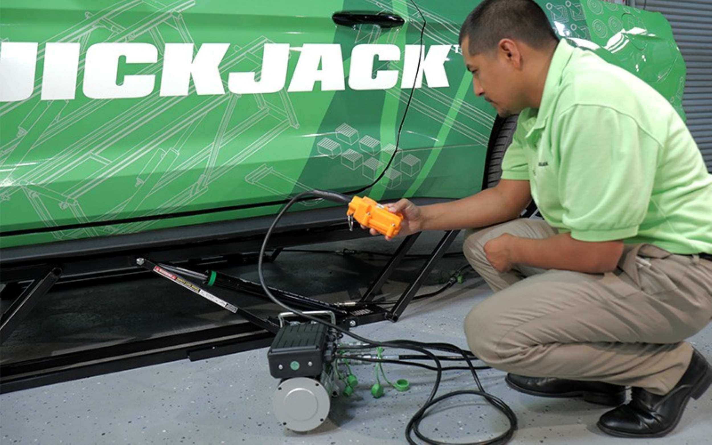 Portable Car Lift for your Garage or Shop | QuickJack
