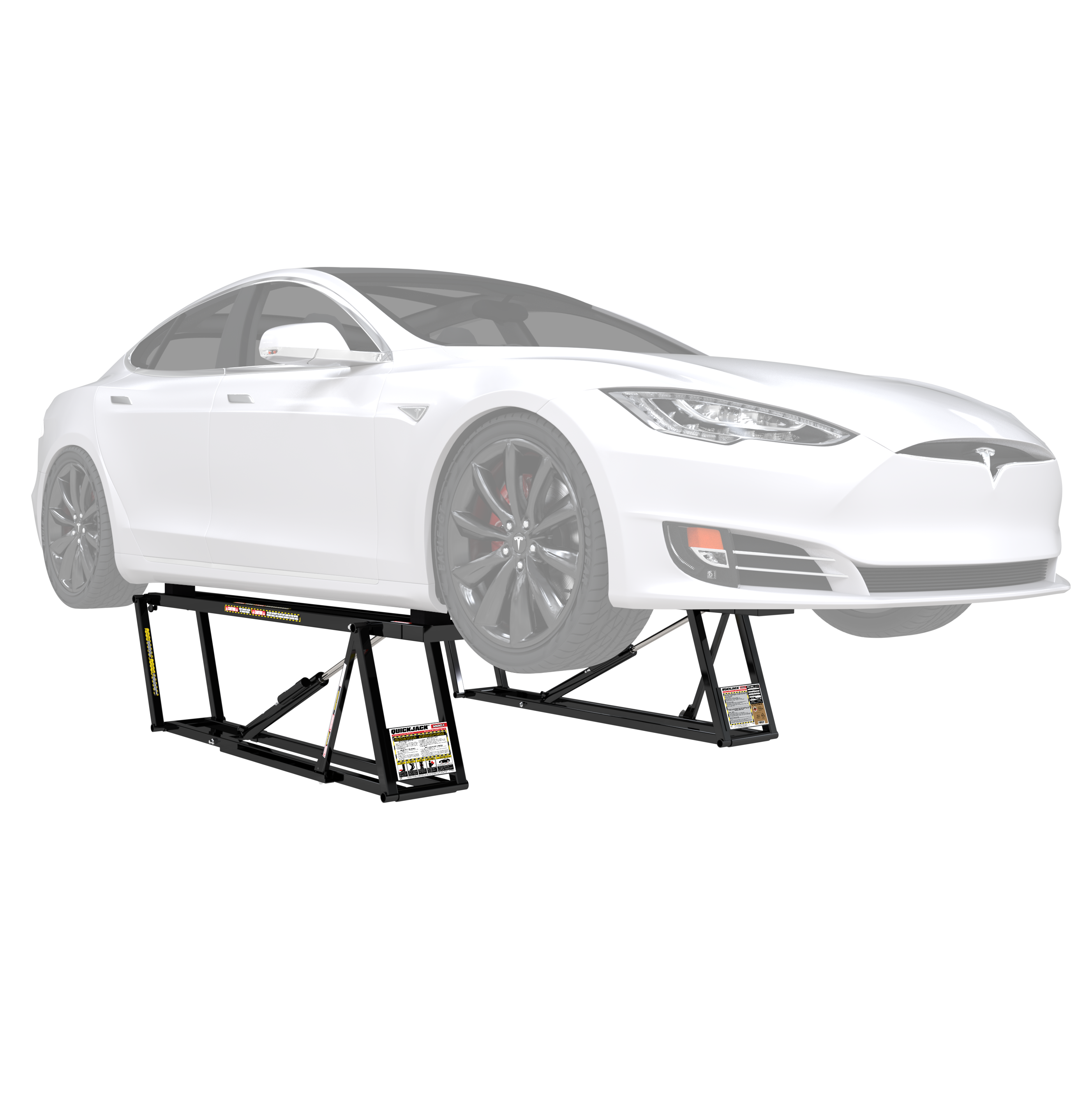 6000ELX Extended-Width Portable EV Car Lift Extra Long & Low For EV's ...
