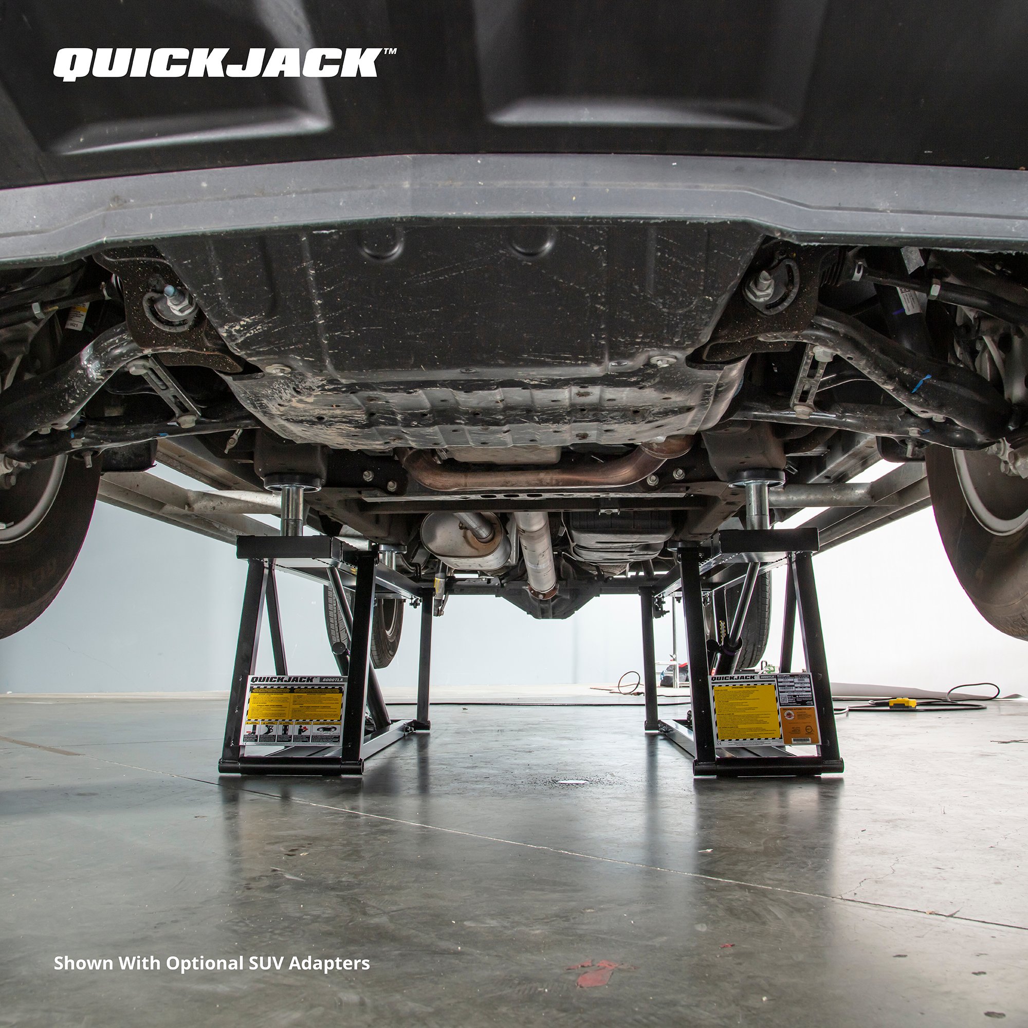 8000TLX 8,000-lb. Portable Car Lift Extended Frame Extended Length ...