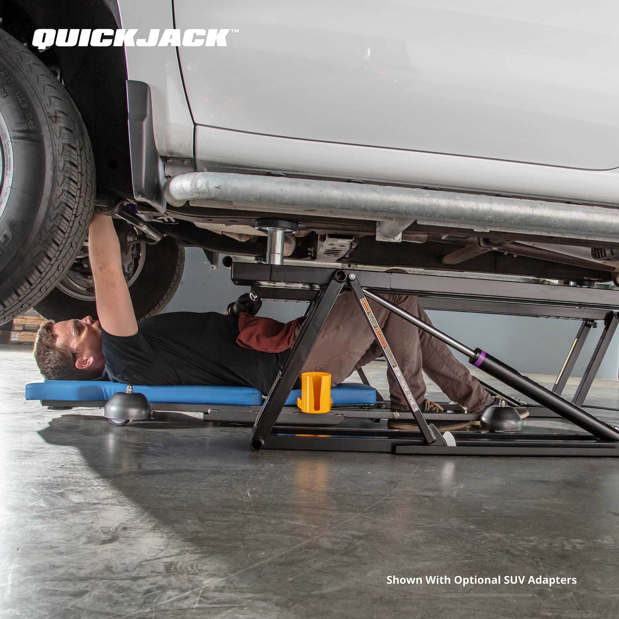 8000TLX 8,000-lb. Portable Car Lift Extended Frame Extended Length ...